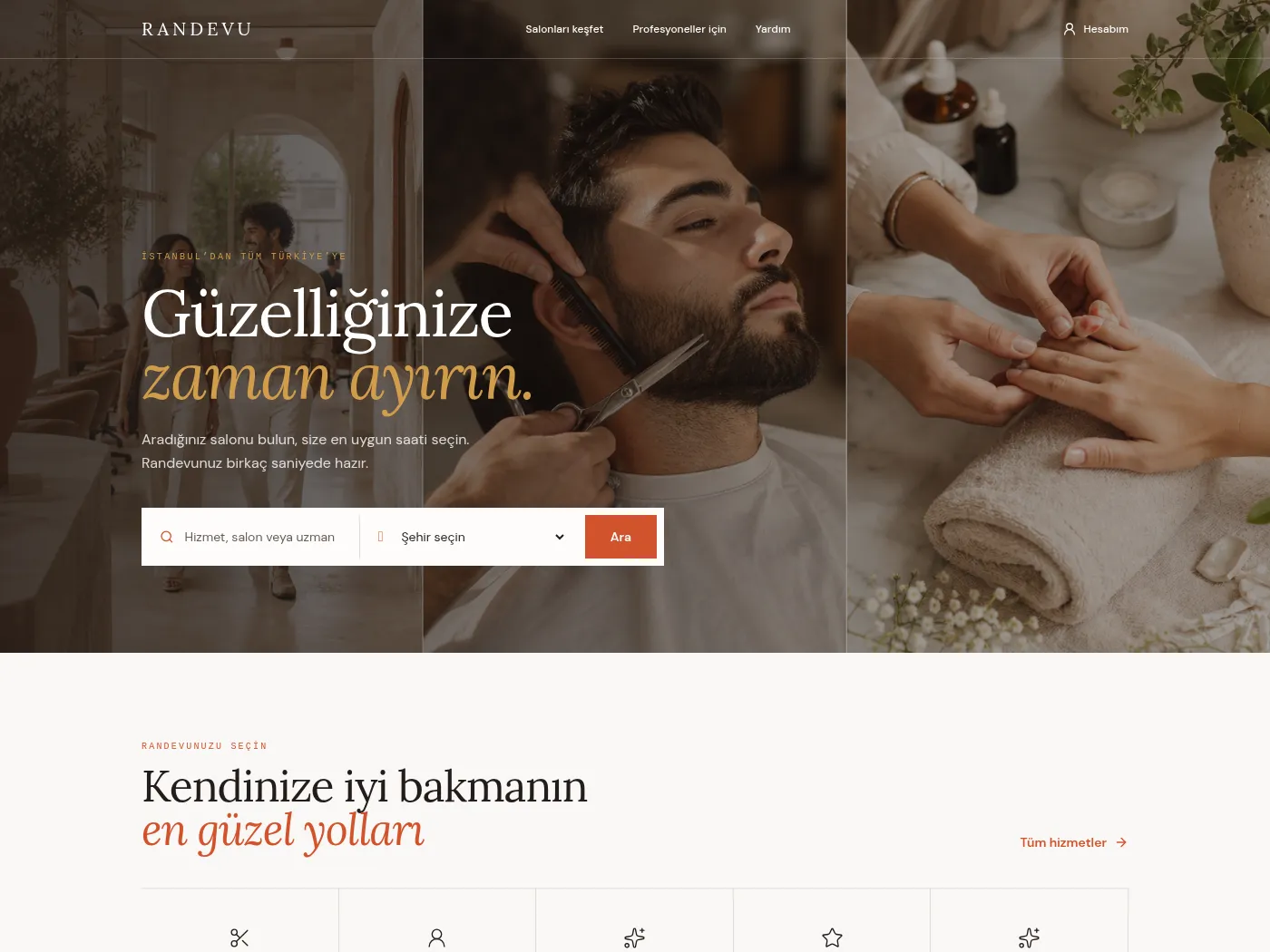 Turkish Salon Booking