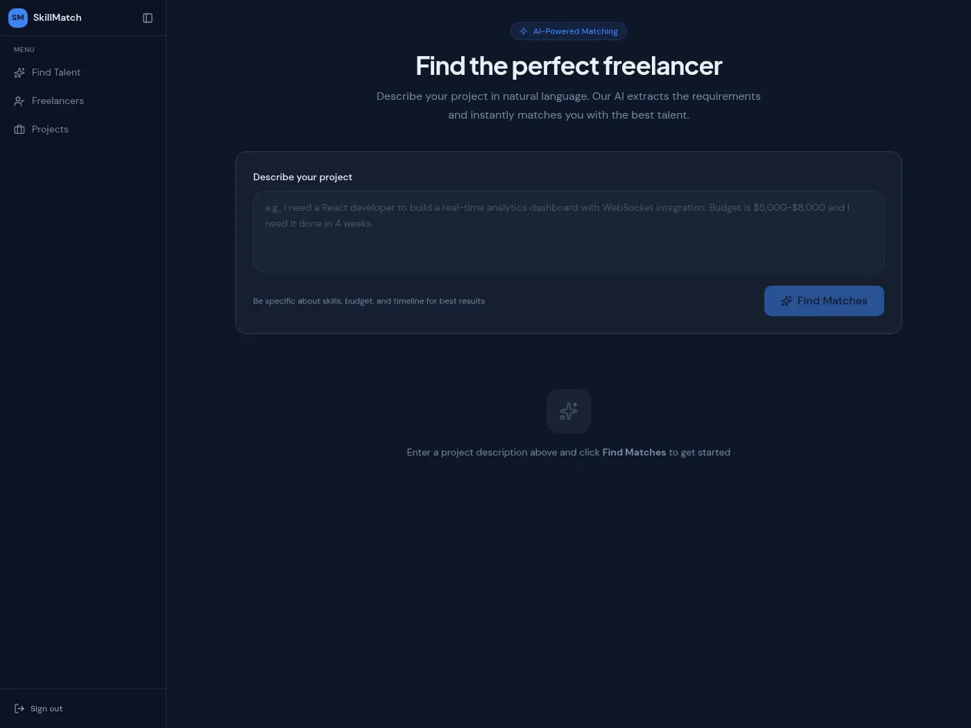 SkillMatch Marketplace