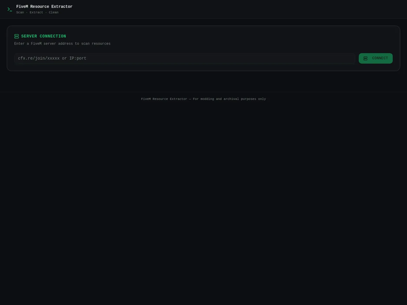 FiveM Resource Extractor