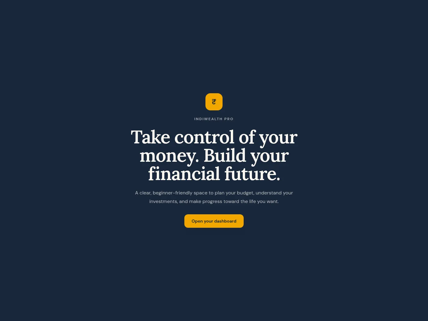 IndiWealth Pro