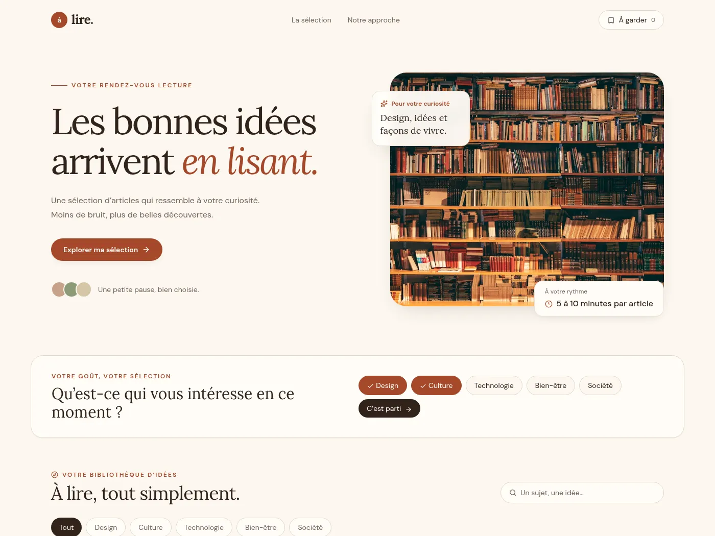 Article Recommender App