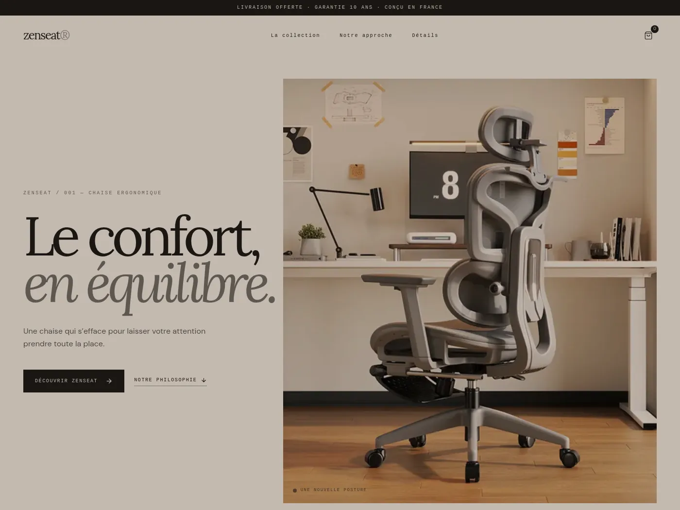 ZenSeat Boutique Site