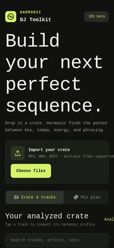 Harmonic DJ Toolkit