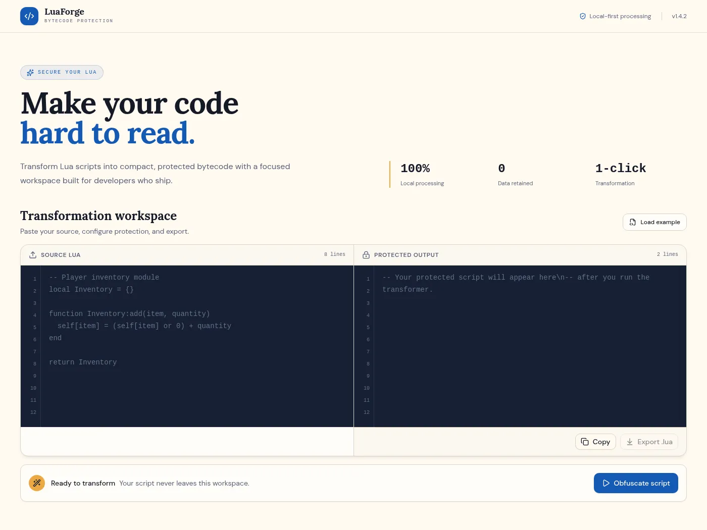 Lua Bytecode Obfuscator