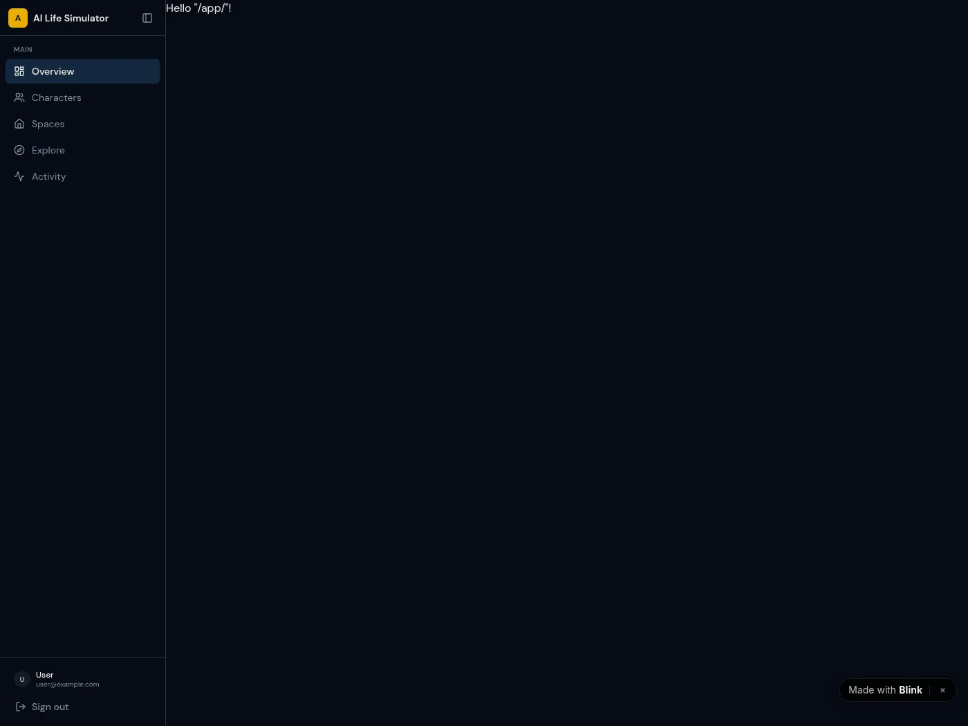 AI Life Simulator