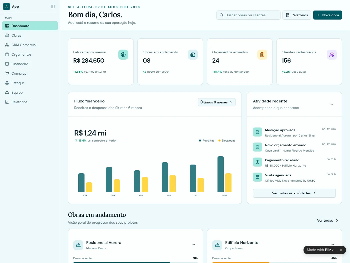 Construtora Pro ERP