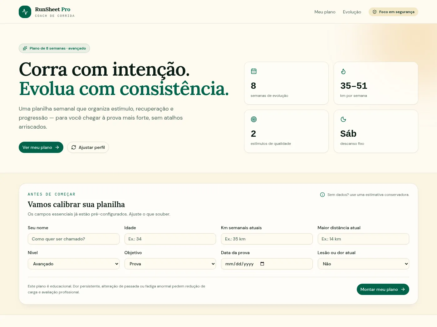 RunSheet Pro