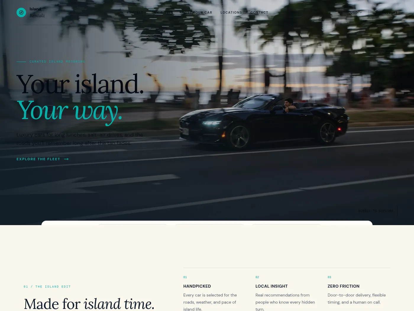 Island Rentalz Landing