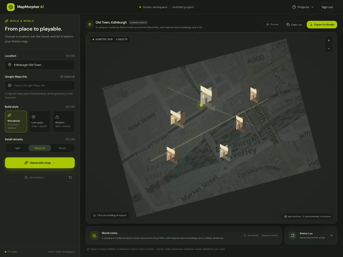 MapMorpher AI