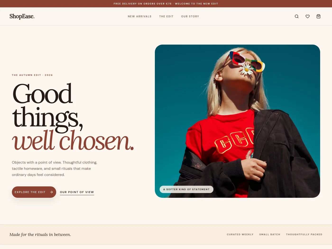 ShopEase Web Store