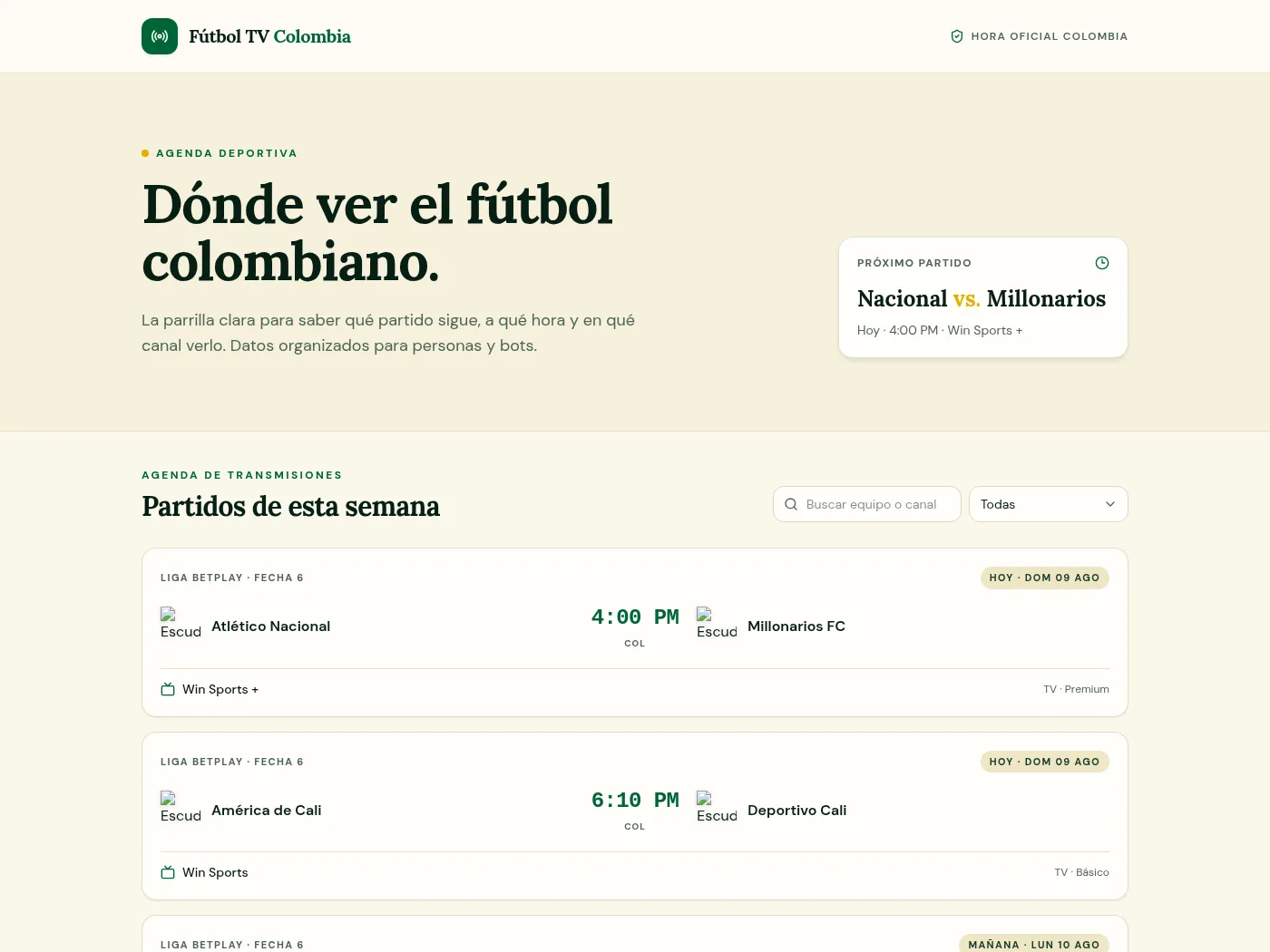 Fútbol TV Colombia
