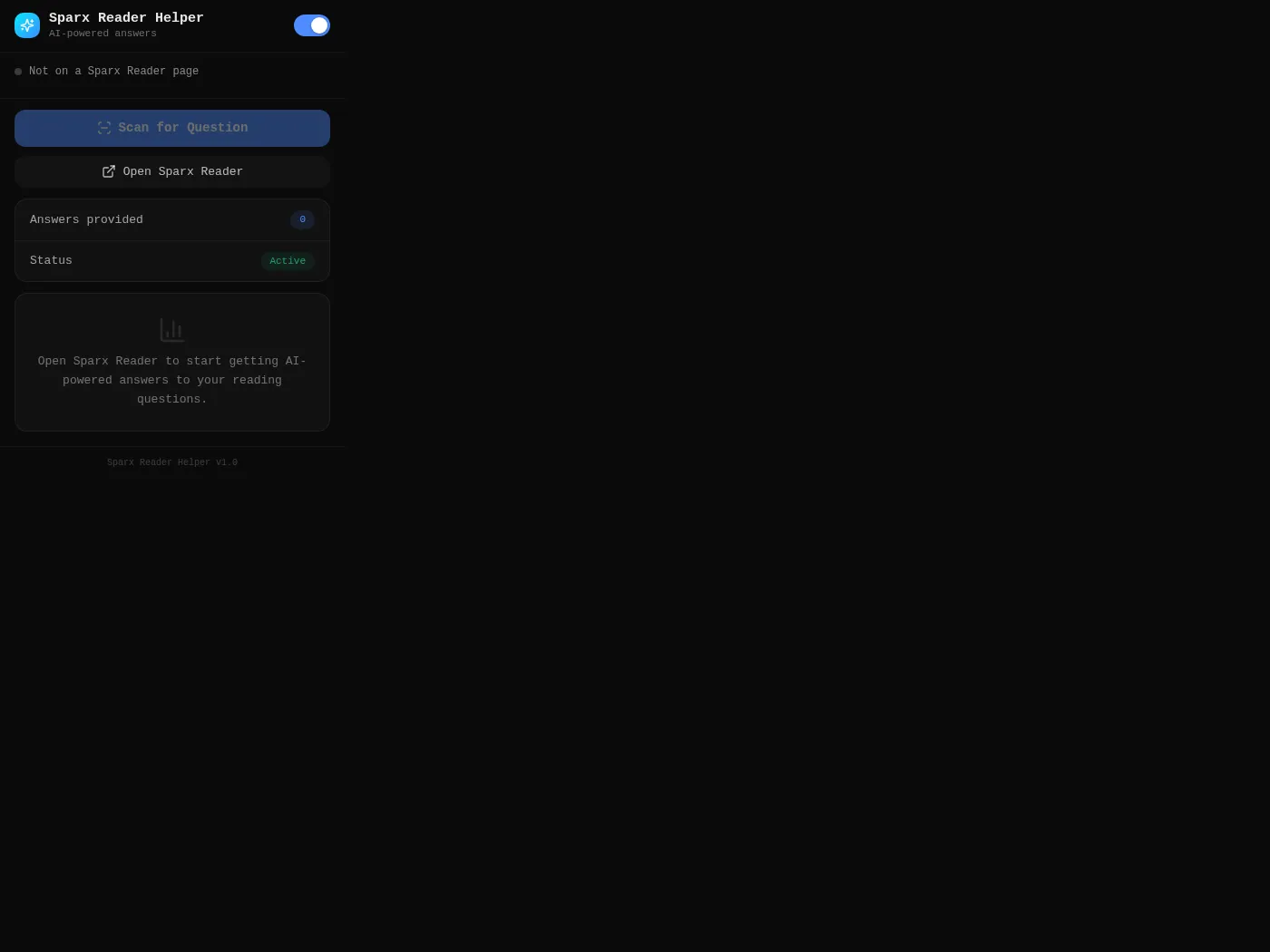 Sparx Reader Helper