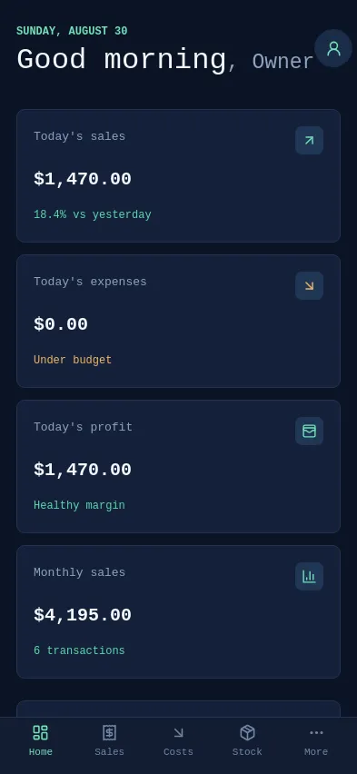 ProfitTrack Mobile