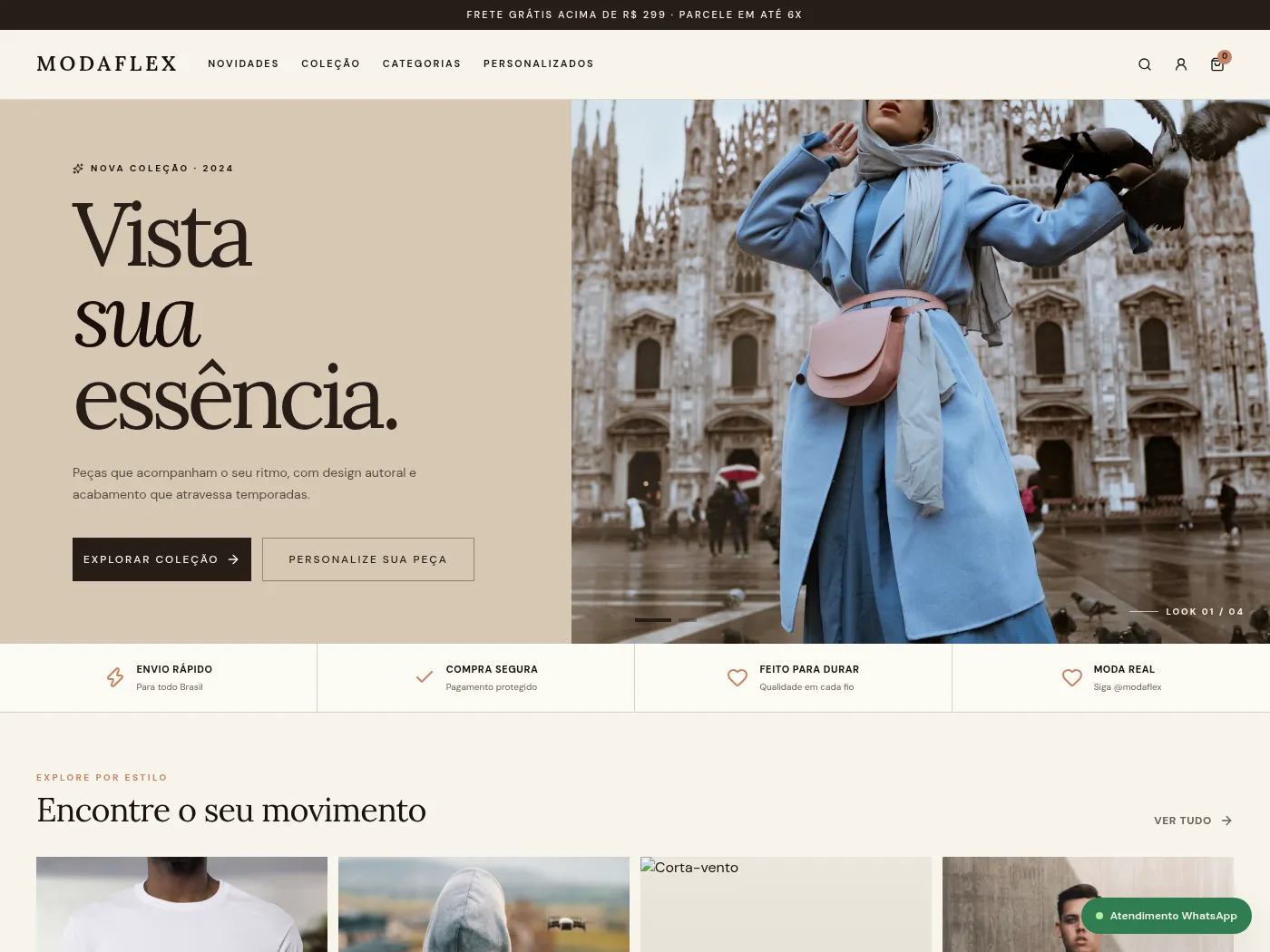 ModaFlex E-commerce Suite
