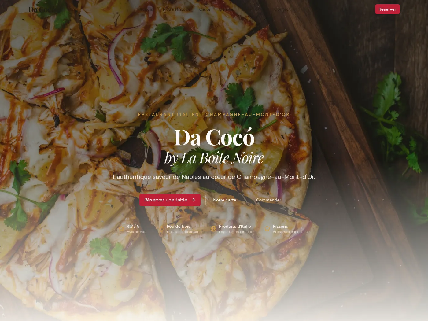 Da Cocó Premium Website