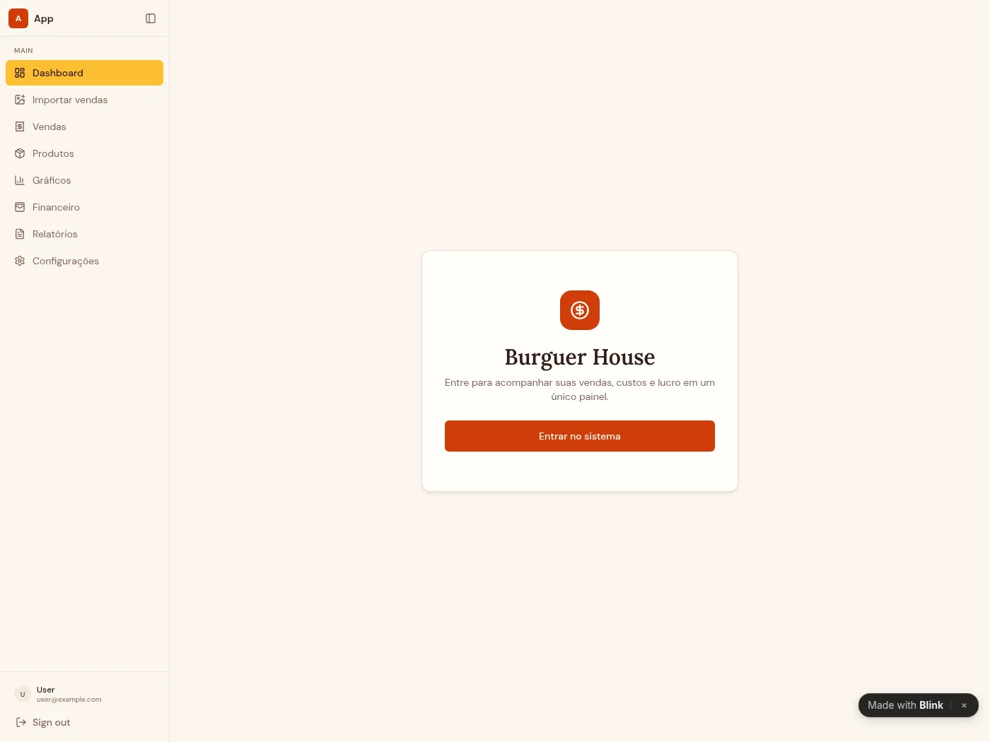 Burguer House Sales AI