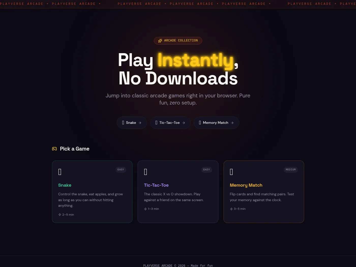 PlayVerse