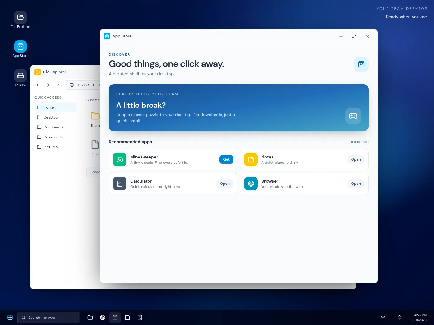 Win10 Web Environment