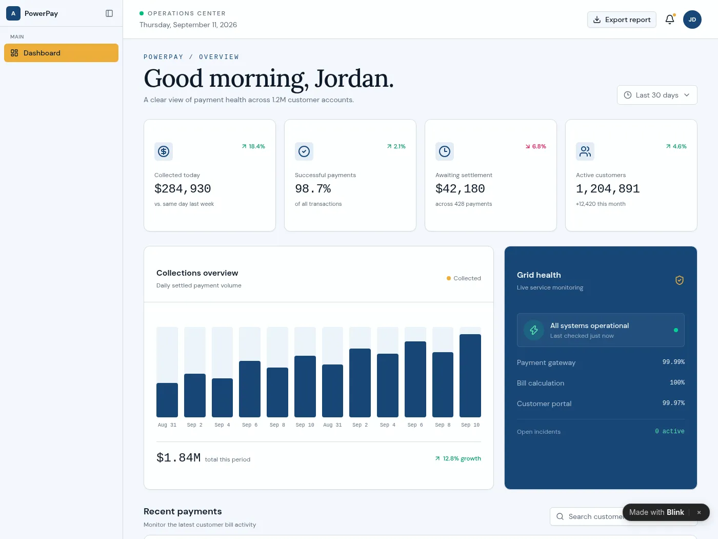 PowerPay Admin Panel