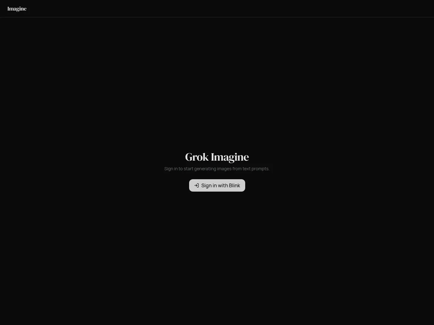 Grok Imagine Clone
