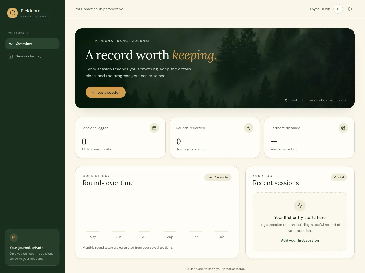 ShotRenege Tracker