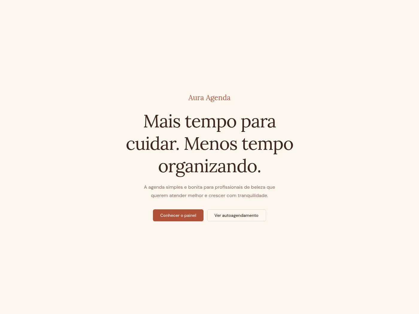 Beauty Scheduler SaaS