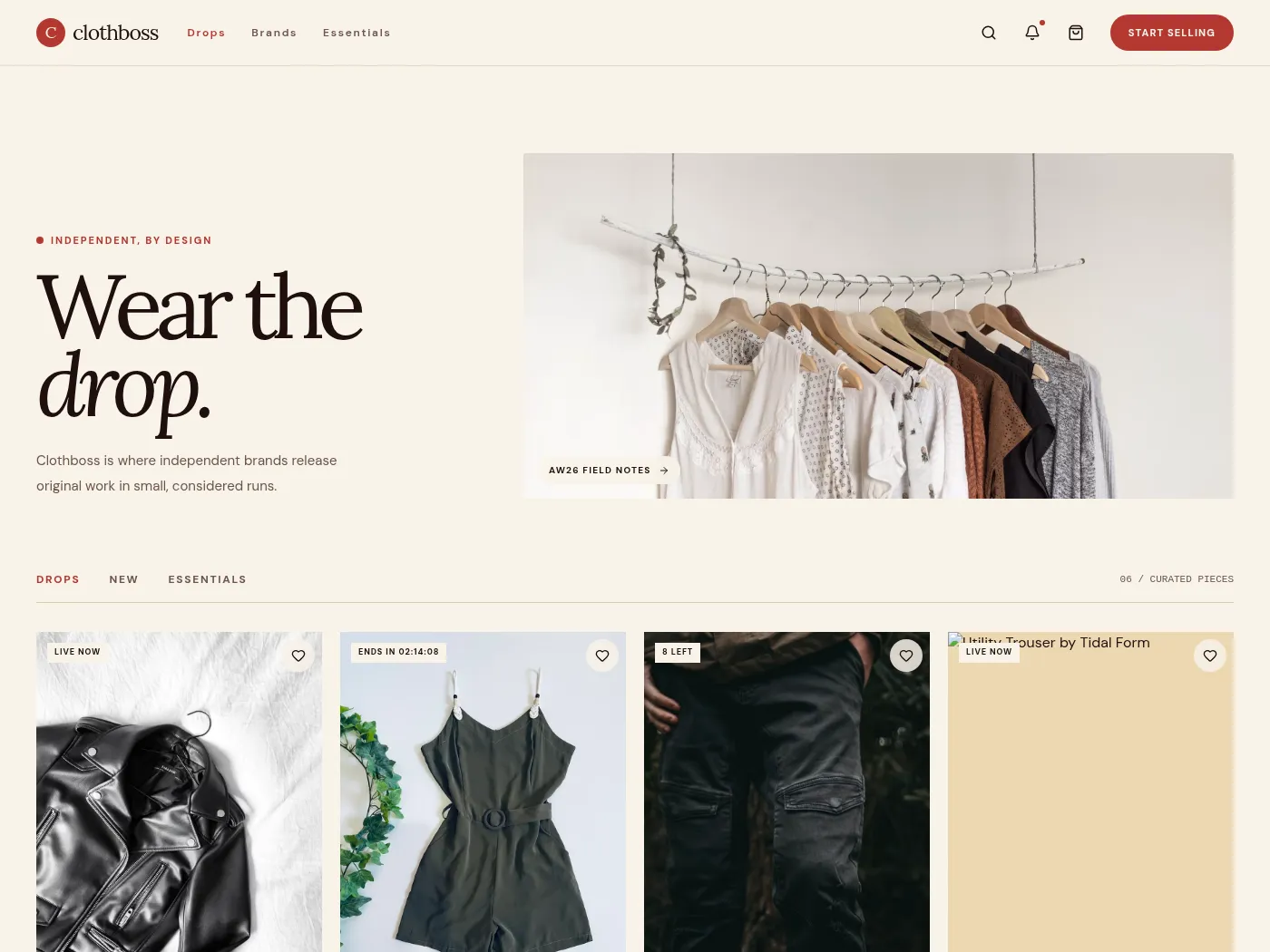 Clothboss Marketplace Platform