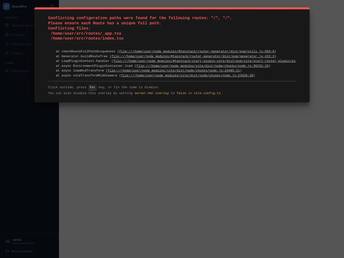 Admin Panel Builder