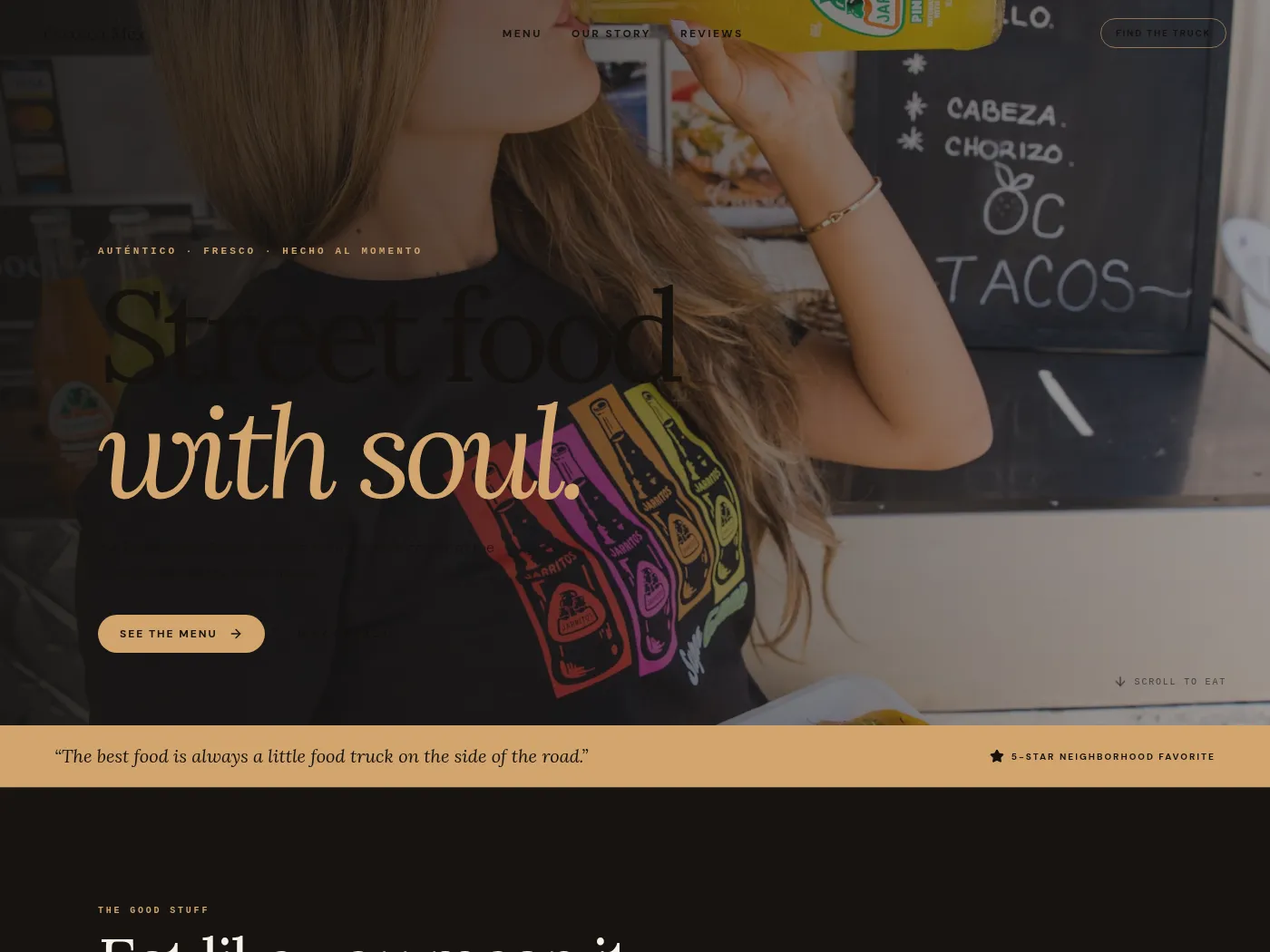 Oaxaca Mex Food Truck Site
