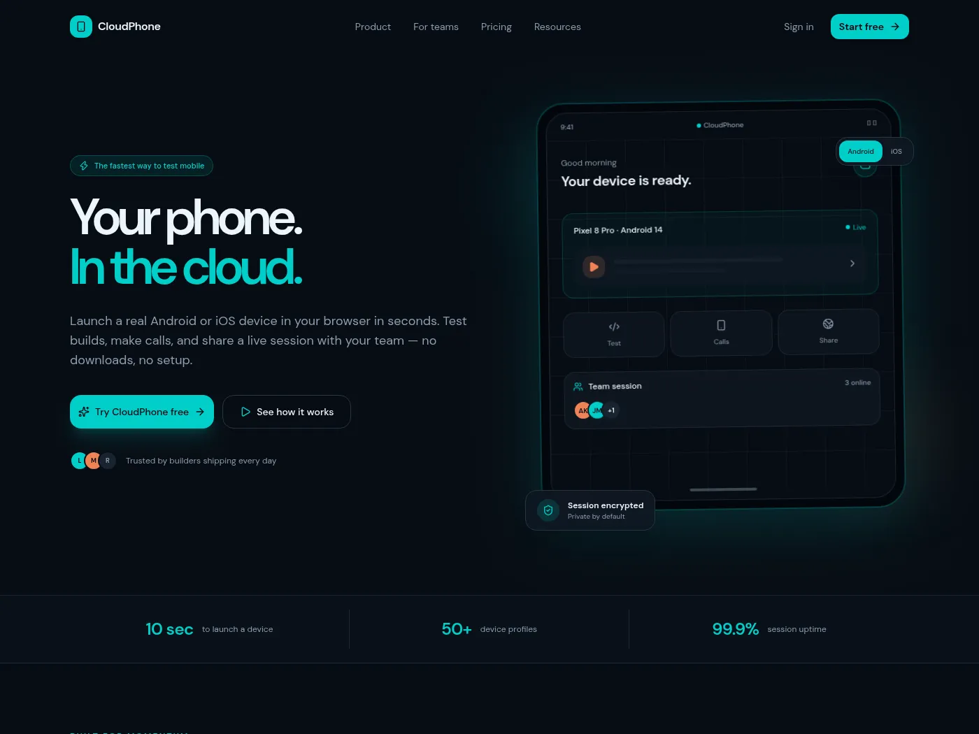 Cloud Mobile Emulator