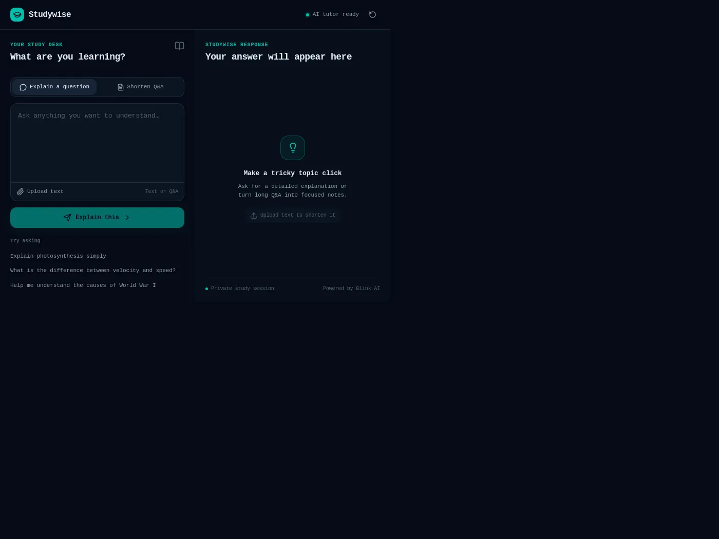 AI Study Chrome Tool