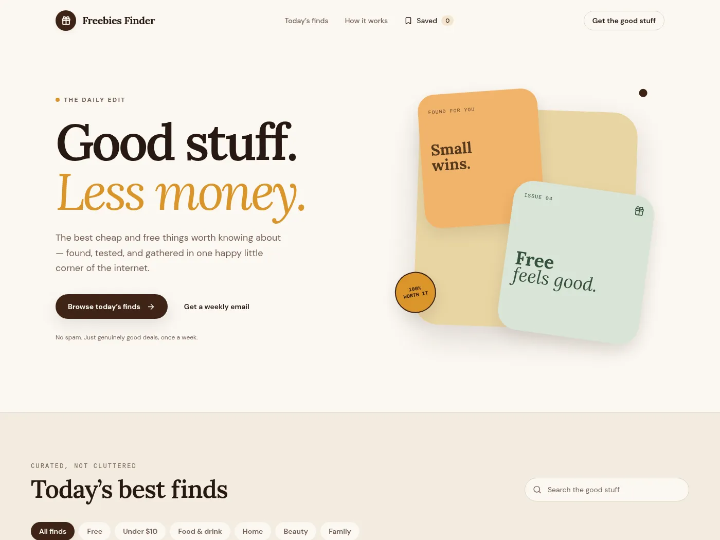 Freebies Finder