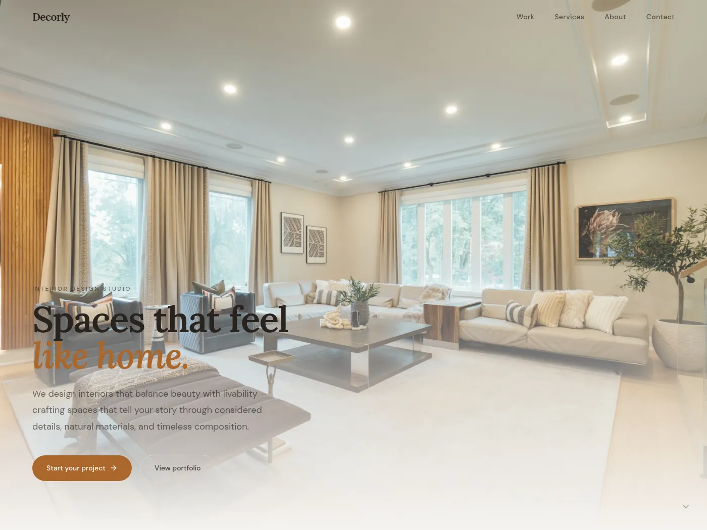 Decorly Interior Design Site