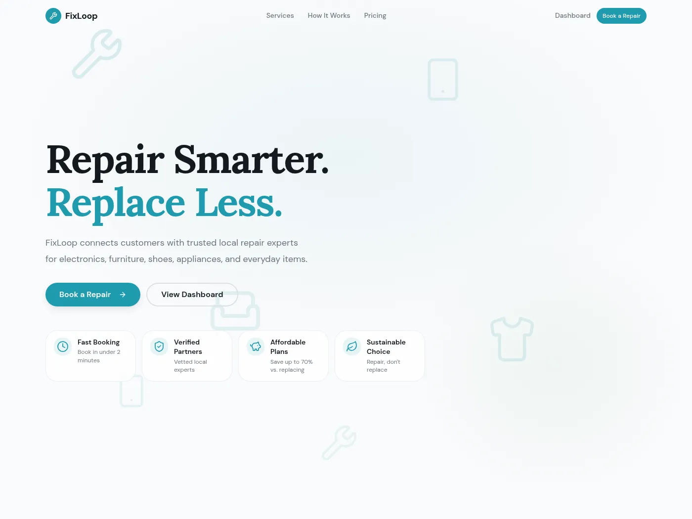 FixLoop V3 Website