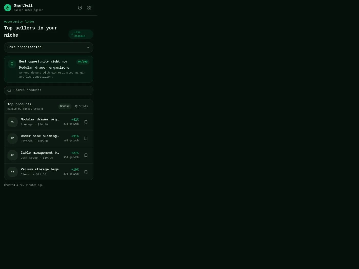 SmartSell Extension