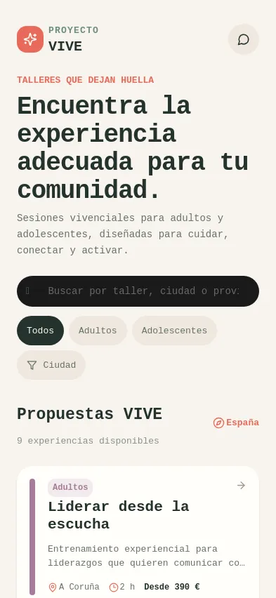 B2B VIVE Workshops App