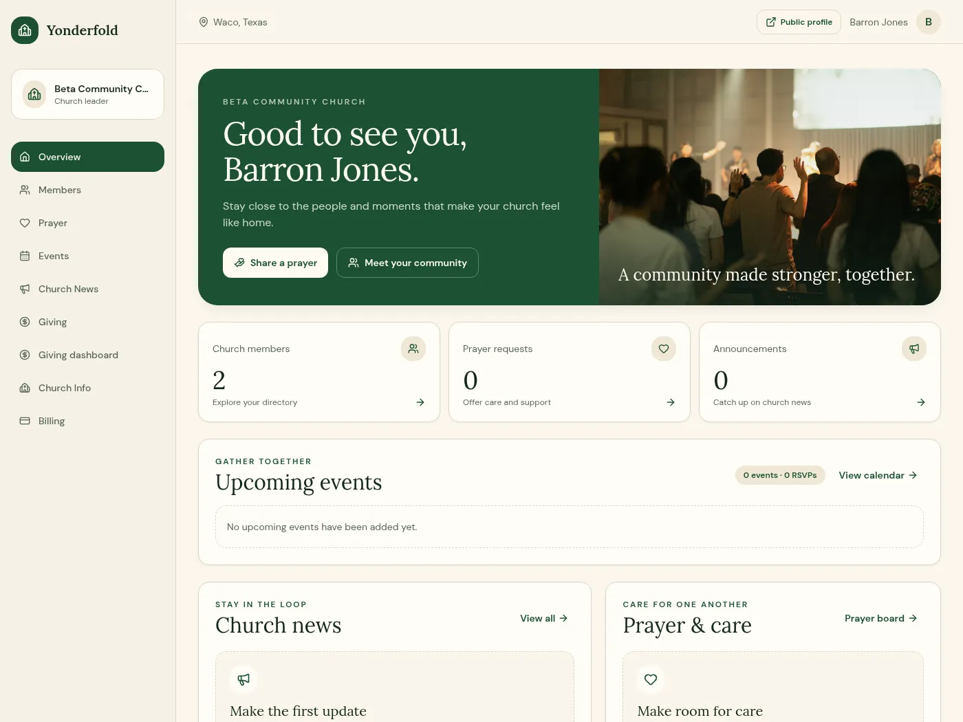 Church Hub Universal App