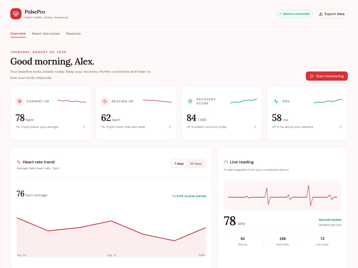 PulsePro Heart Monitor