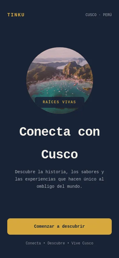 TINKU: Cusco Culture App