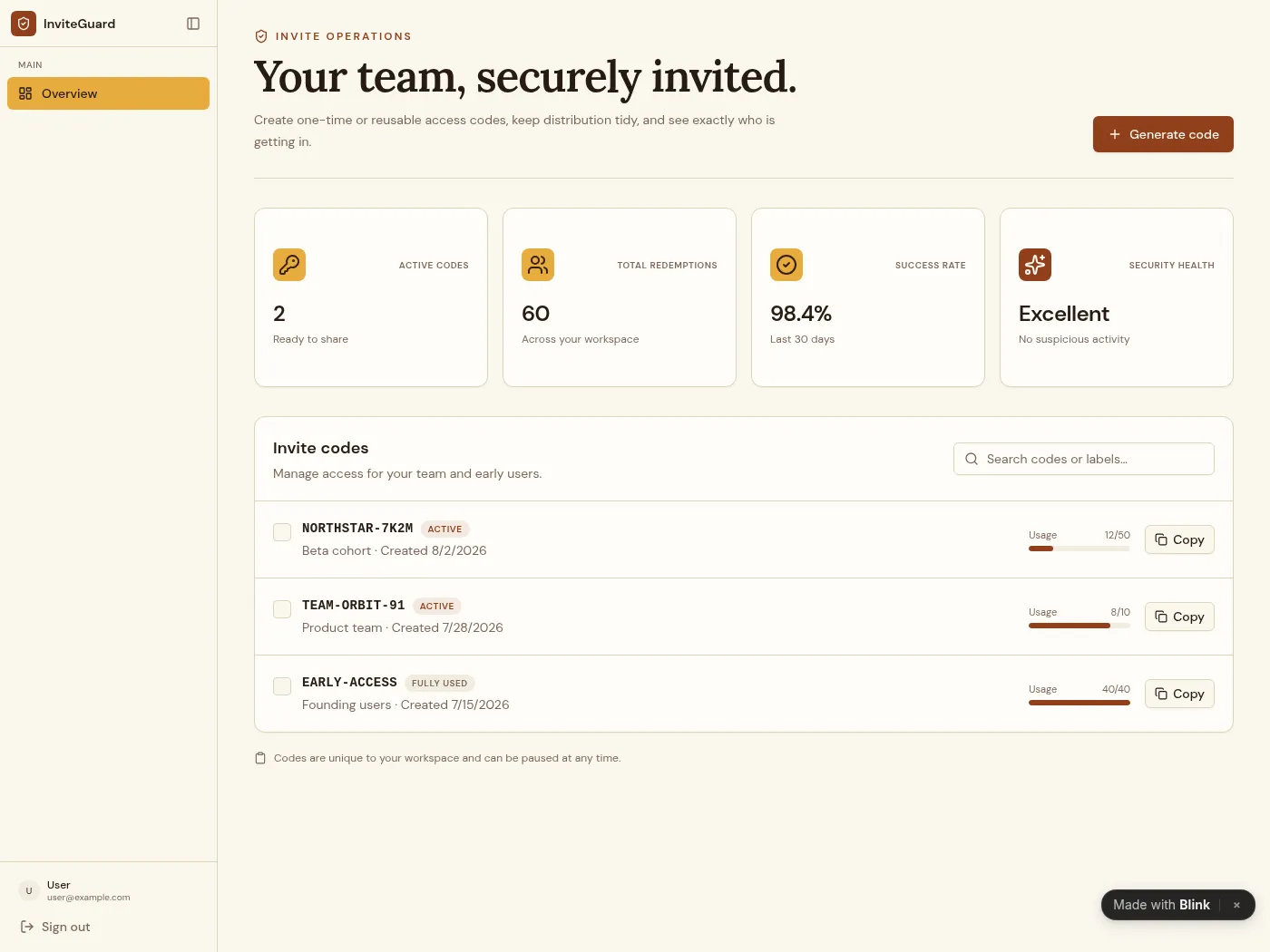 InviteGuard