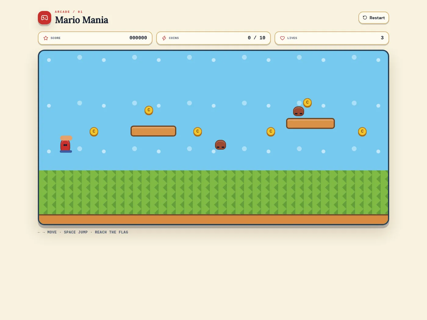 Mario Mania Game