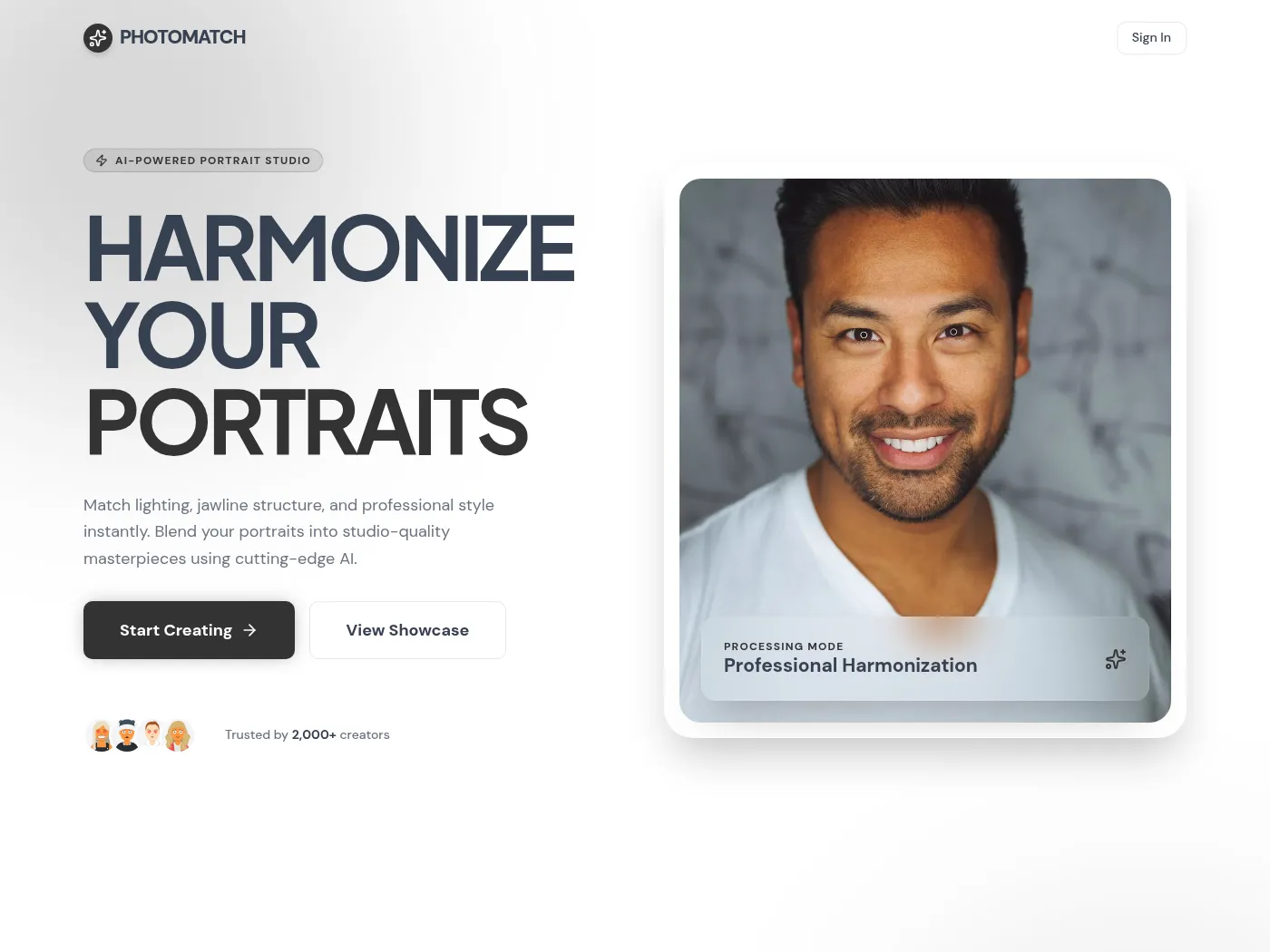 PhotoMatch AI Studio