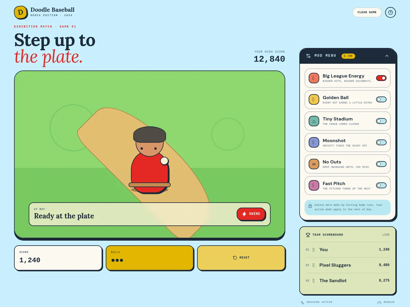 Doodle Baseball Remix