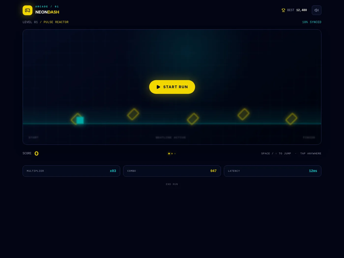 Rhythm Jump Game