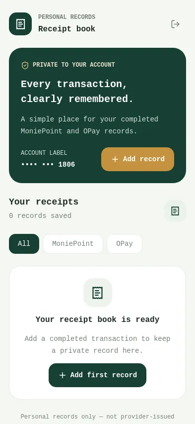 Smart Receipt Manager