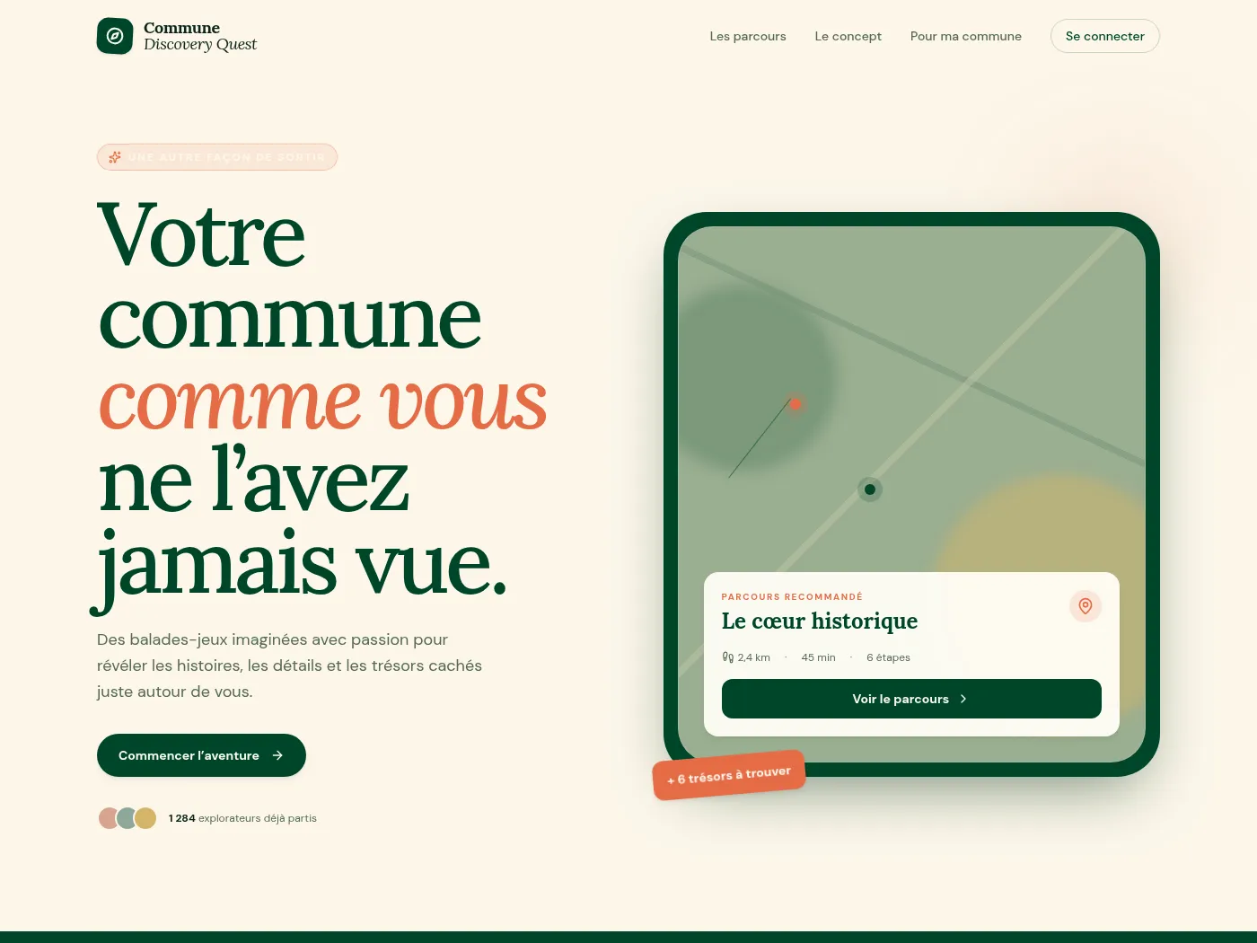 Commune Discovery Quest