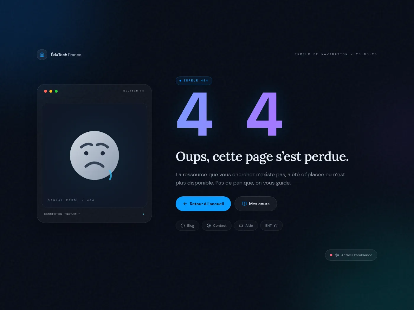404 Ultra Experience