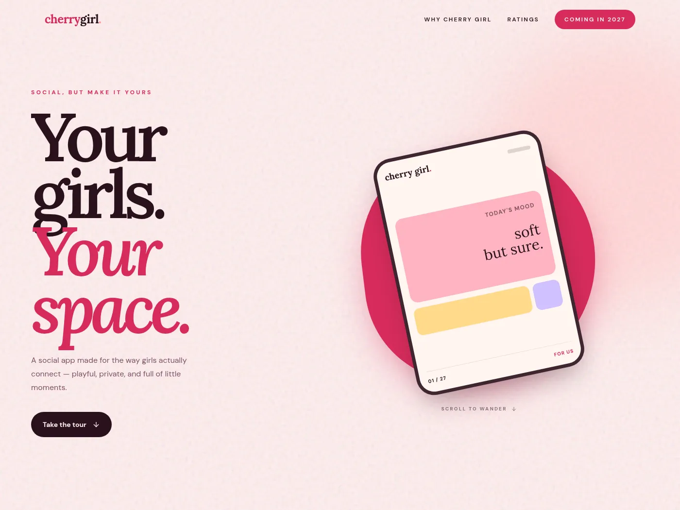 Cherry Girl Web Portal
