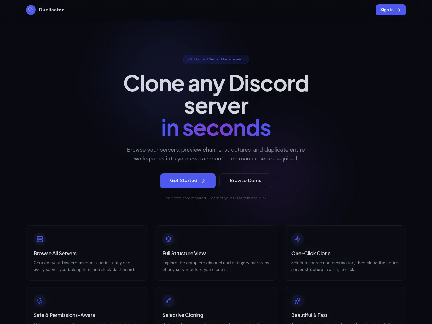 Discord Server Duplicator