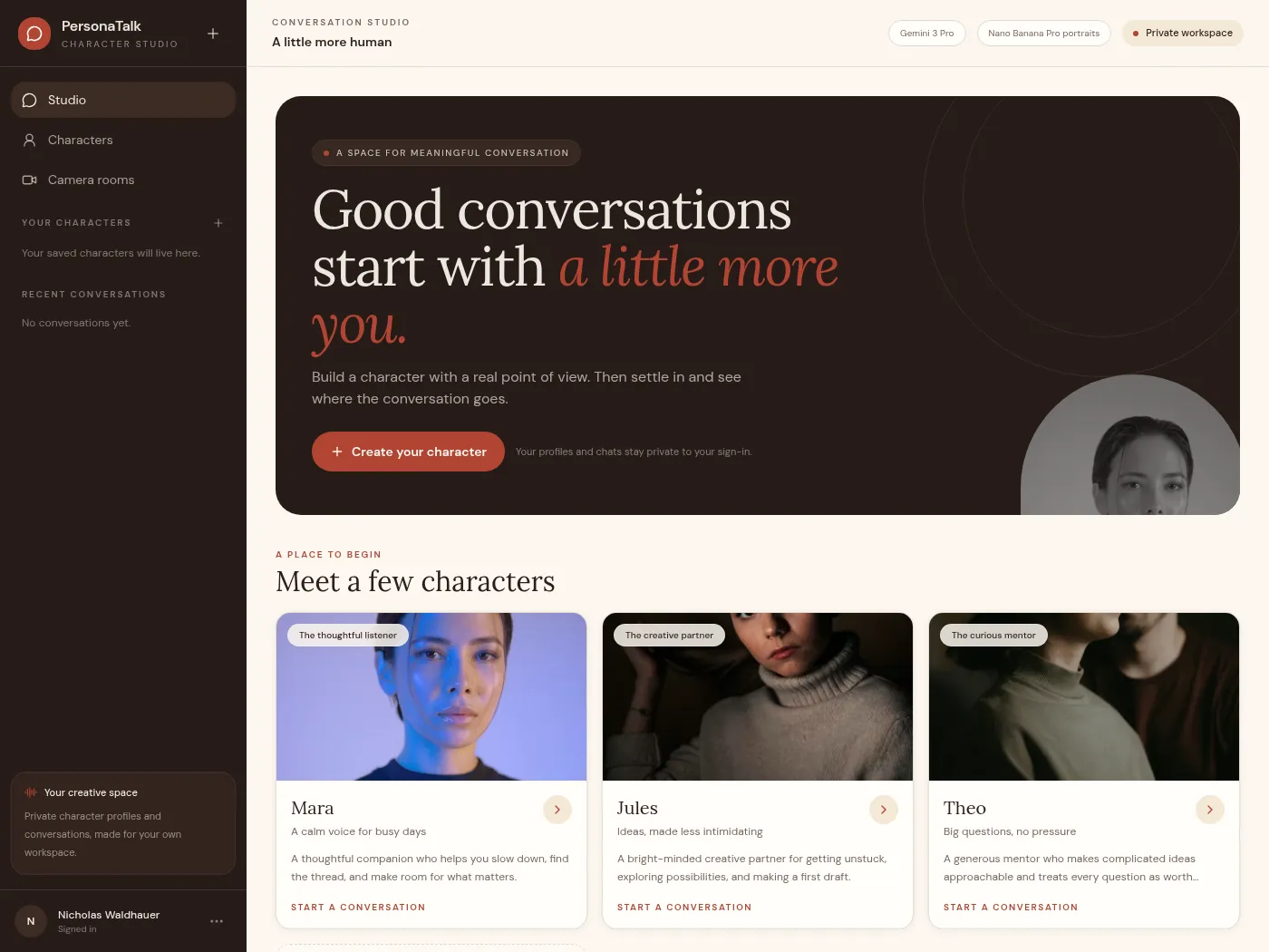 PersonaTalk AI